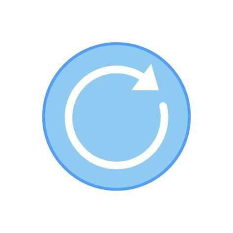 Reboot Icon Vector Design Illustration 23955291 Vector Art At Vecteezy