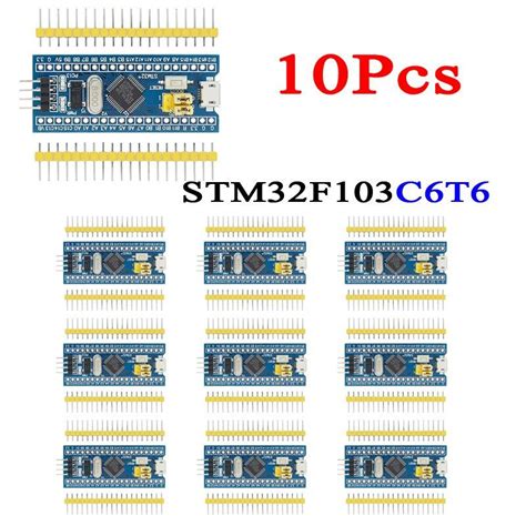 Stm32f103c6t6 Stm32f103c8t6 Arm Stm32 Минимальный системный модуль