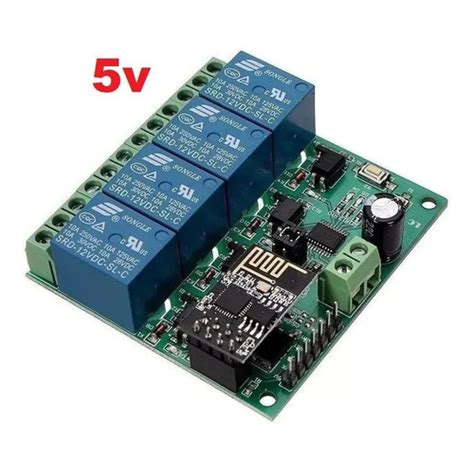 Modulo Relê Wifi 4 Canais Esp8266 Esp01 Esp8266 Esp 01 Wi Fi Código