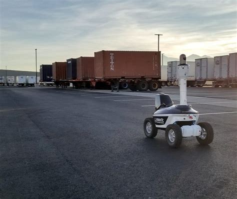 Smp Robotics S51 Robot Deployed At Logistic Center To Enhance Security