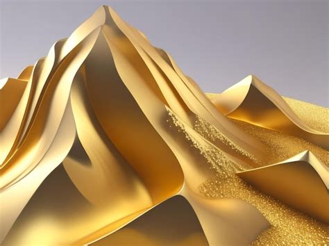 Premium Ai Image Abstract 3d Landscape Data Visualization Concept