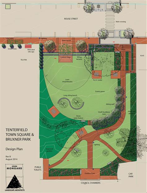 Tenterfield Town Centre John Mongard Landscape Architects