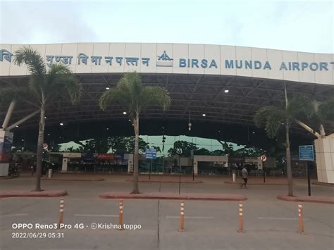 Ranchi Airport Information Airports Authority Of India