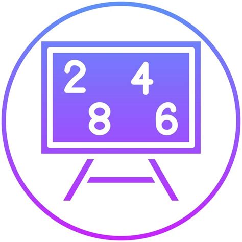 Premium Vector Classroom Board Vector Icon Illustration Of School Iconset