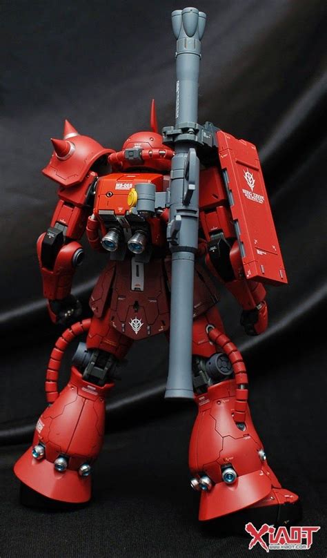 Custom Build MG Char S Zaku II Detailed Th Anniversary Presentation Gundam Kits