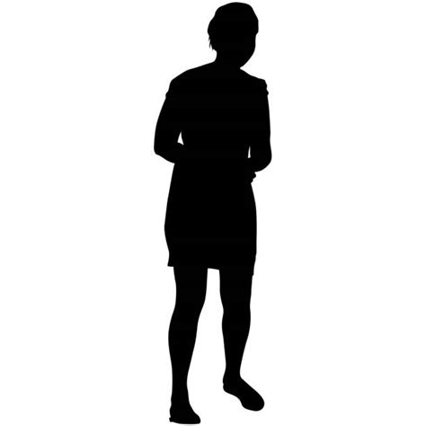 170 Beautiful Woman Bare Legs Silhouette Stock Illustrations Royalty