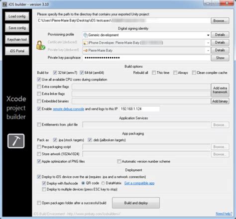 IOS Project Builder For Windows
