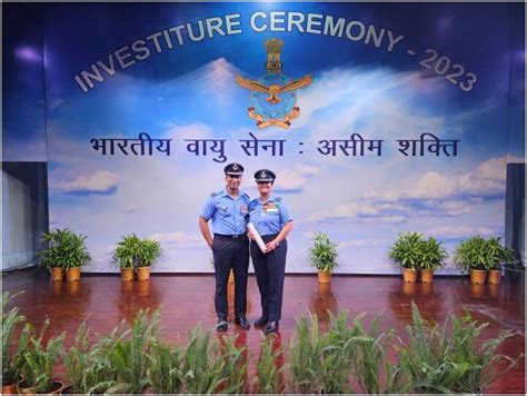 Kota Wing Commander Deepika Mishra Received Vayu Sena Medal Ann