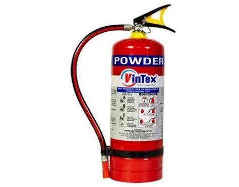 Dry Powder Type Vintex ABC Fire Extinguisher For Offices Capacity 2