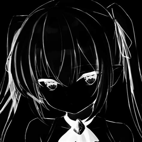Black And White Anime Pfp Wallpapers Wallpaper Cave