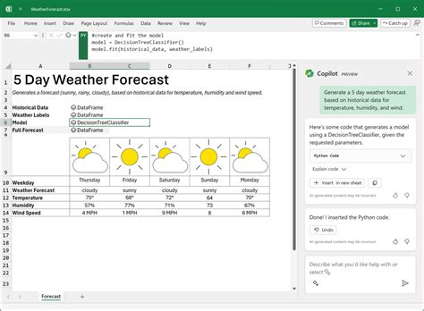 Excel Copilot Python
