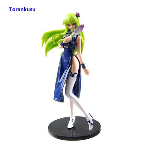 Code Geass Figure C C Full Dress Anime Figure Girl Pvc Collectible