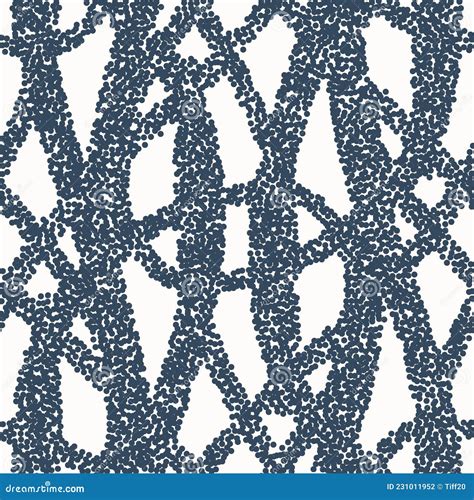 Black And White Seamless Pattern Stock Vector Illustration Of
