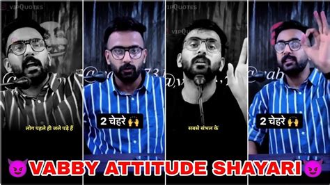 Attitude 👿shayari Vabby New 👿attitude Shayari Hindi Shayari Status