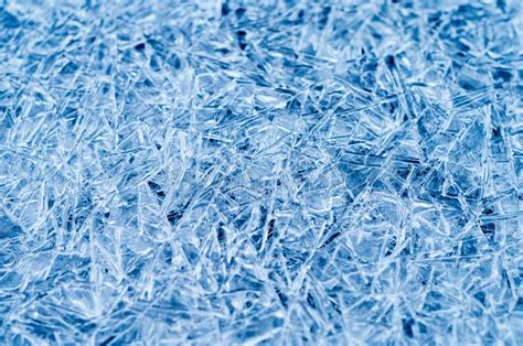 Textura Del Hielo En El Lago Congelado Foto De Archivo Imagen De