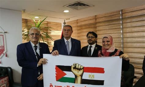 الحملة الشعبية لدعم الشعب الفلسطيني تلتقي السفير دياب اللوح وتعلن إطلاق