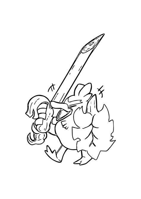 Printable Sirfetchd Coloring Pages