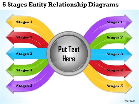 Business Ppt Diagram Stages Entity Relationship Diagrams