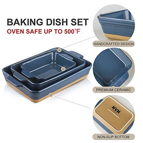 Hvh Baking Dish Set 9x13 Baking Dish Large Casserole Dish Set