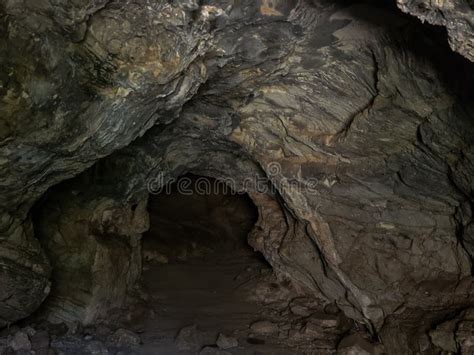 Inside Of The Finger Cave In National Park On Mount Carmel Near Haifa