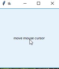pythonのtkinterでマウスカーソルを移動させる
