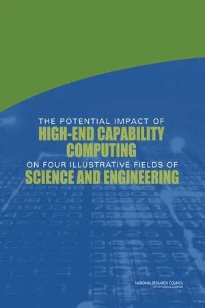 PDF Potential Impact Of High End Capability Computing On Four Illustrative Fields Of Science