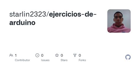 github starlin2323 ejercicios de arduino