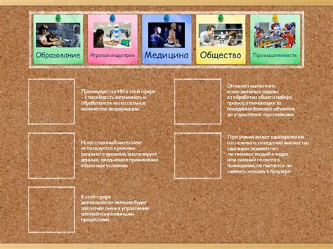 ИИ урок 2 Сфера применения искусственного интеллекта Сопоставить