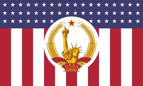 Socialist American Flag