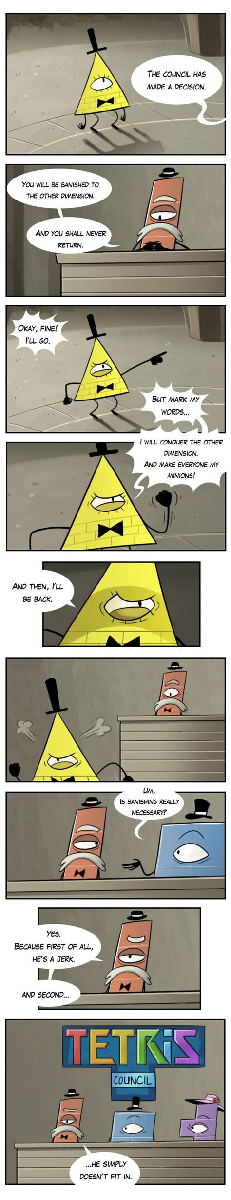 The Origin Of Bill Cipher Gravity Falls Gravity Falls Art Gravity Falls Comics