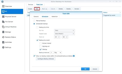 Review Of Synology Active Backup For Business ABB