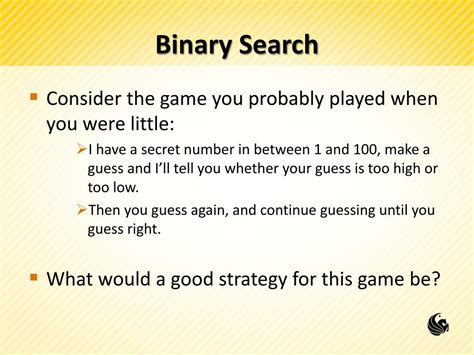 ppt linear vs binary search powerpoint presentation free download