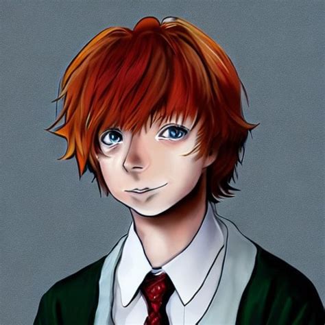 Anime Ron Weasley Rweirddalle