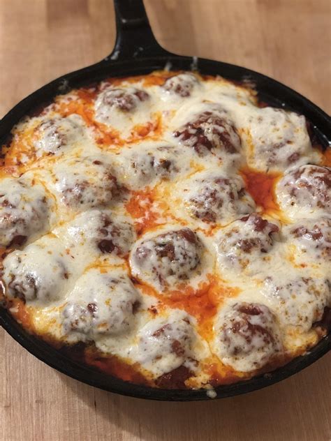 Home Cooking VS Fast Food On Twitter HOMEMADE Cheese Stuffed Meatballs Cooked In Marinara
