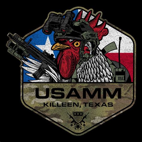 Tactical Rooster Polygon Texas T Shirt Usamm