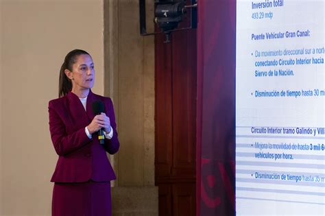 Spr Informa Destaca Claudia Sheinbaum La Inversión Realizada En El