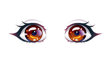 Eyes Anime Girl 16743637 Vector Art At Vecteezy