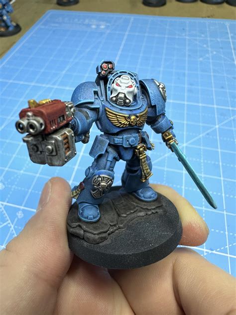 First Run At A Power Sword For My Terminator Squad Does It Read