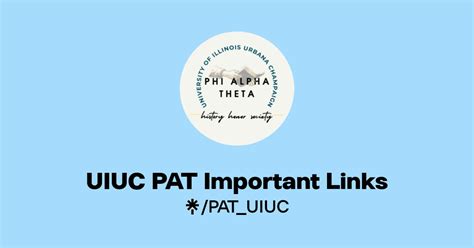 Uiuc Pat Important Links Instagram Linktree