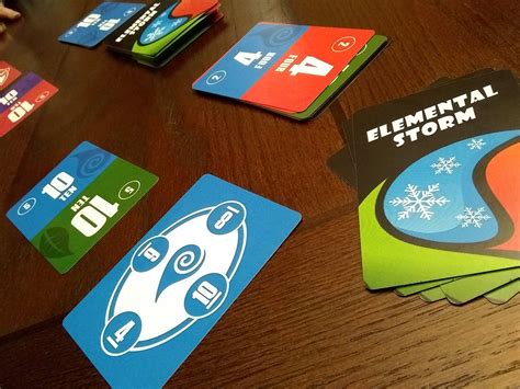 Playtesting New Card Game Elemental Storm Design All The Things