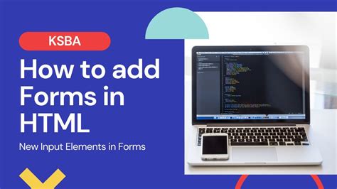 How To Create A Form In Html Programming Course Ksba Academy Youtube