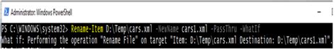 Powershell Rename Item Process To Rename Item In Power Shell