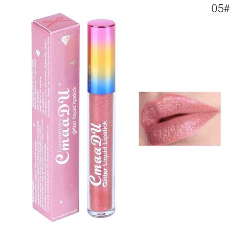 Cmaadu Diamond Lipgloss Matte Long Lasting Moisturizer Sexy Lip Gloss Waterproof Beauty Liquid