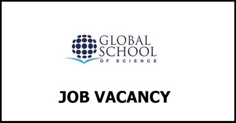 global school of science gss vacancy for various positions