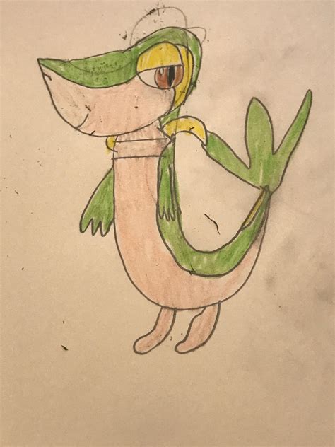 Snivy By Dangerrangermate On Deviantart