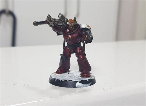 My Techmarine After His Repulsor Ex Blah Being Boomed R Warhammer40k
