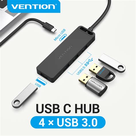 Vention Usb C Hub 4 Ports Usb Type C To Usb 30 Mu Vicedeal
