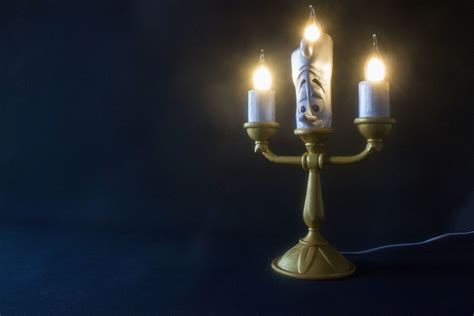Free Stl File Lumière Beauty And The Beast 🔦・3d Print Object To