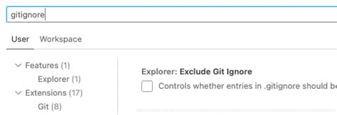 One Tip A Week The Exclude Git Ignore Vs Code Setting