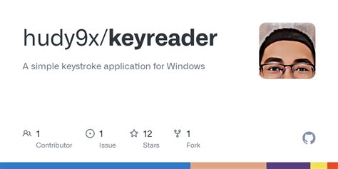 GitHub Hudy9x Keyreader A Simple Keystroke Application For Windows